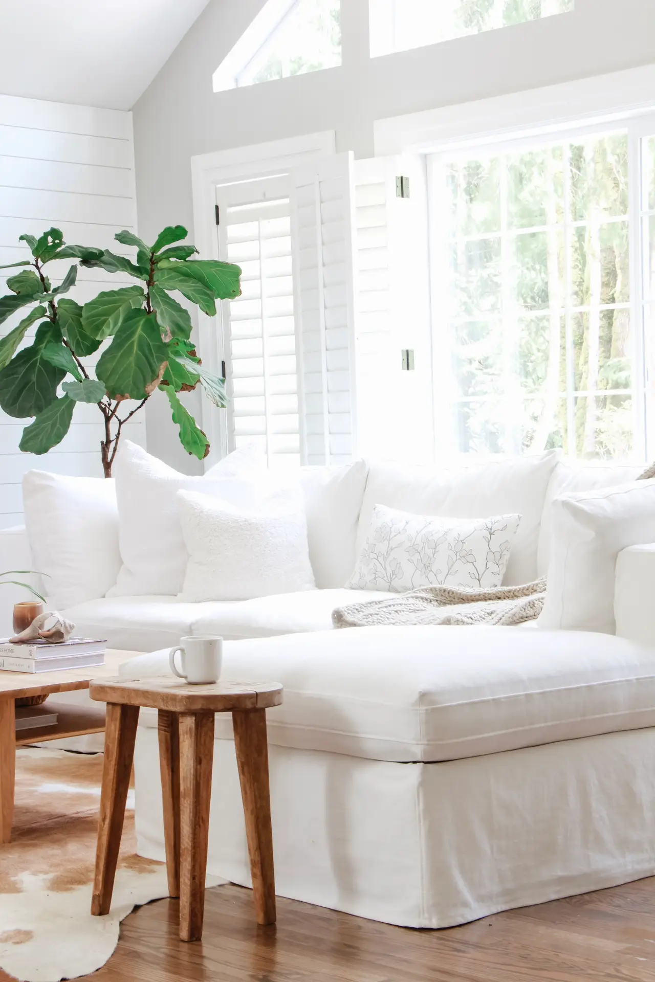 How to care for your white slip cover couch Lemon Grove Lane