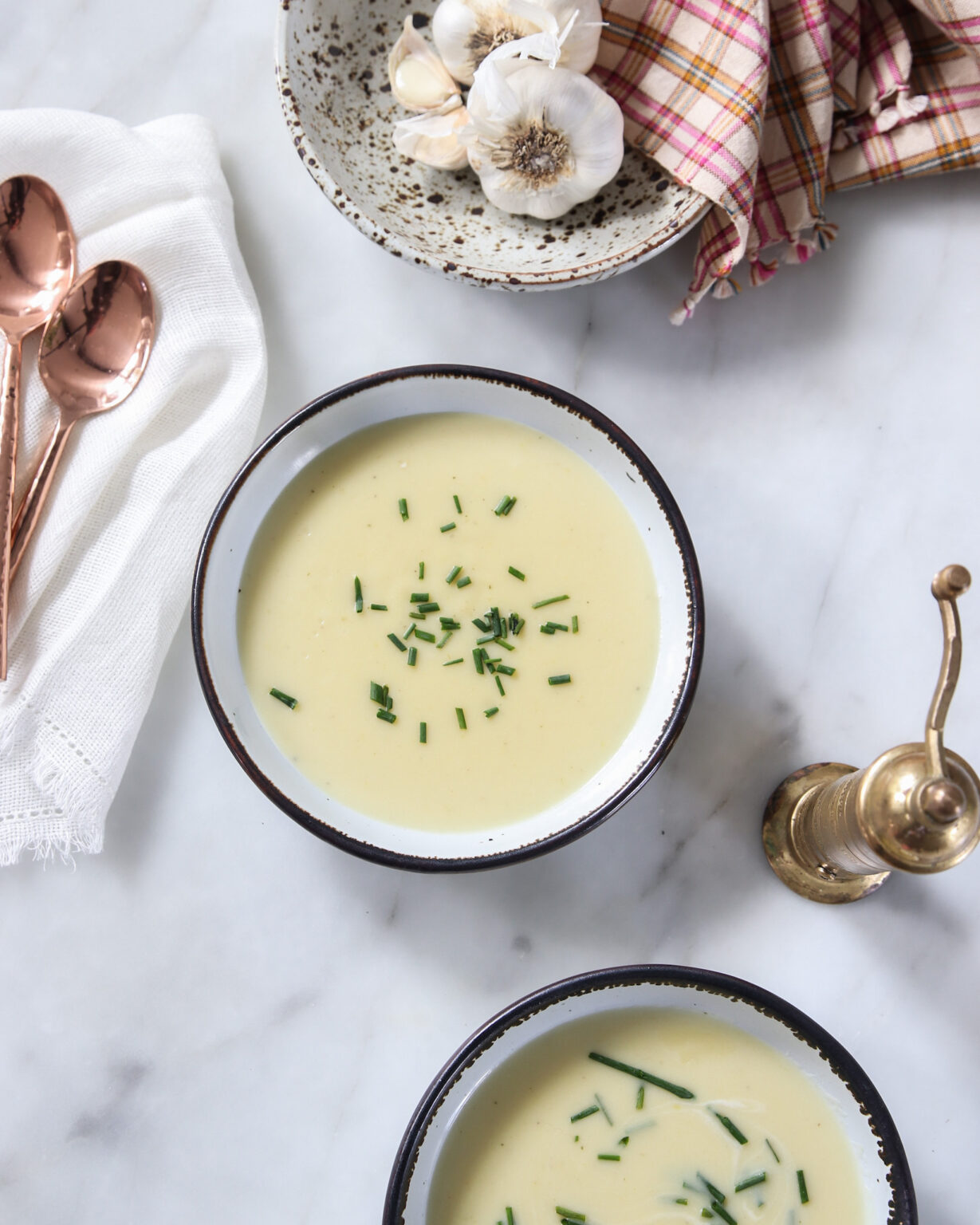 POTAGE PARMENTIER (potato leek soup) - Lemon Grove Lane
