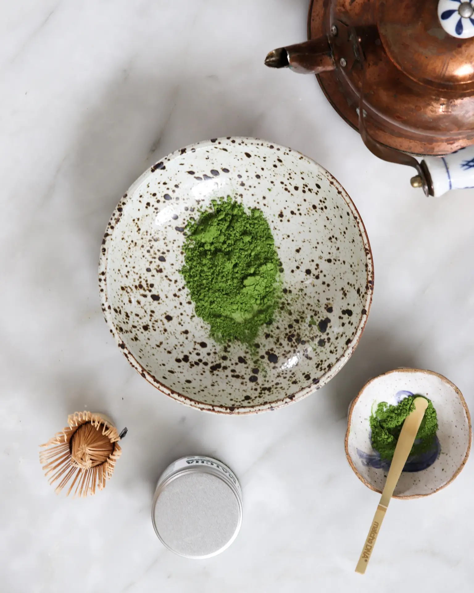 How to make iced matcha latte - Lemon Grove Lane