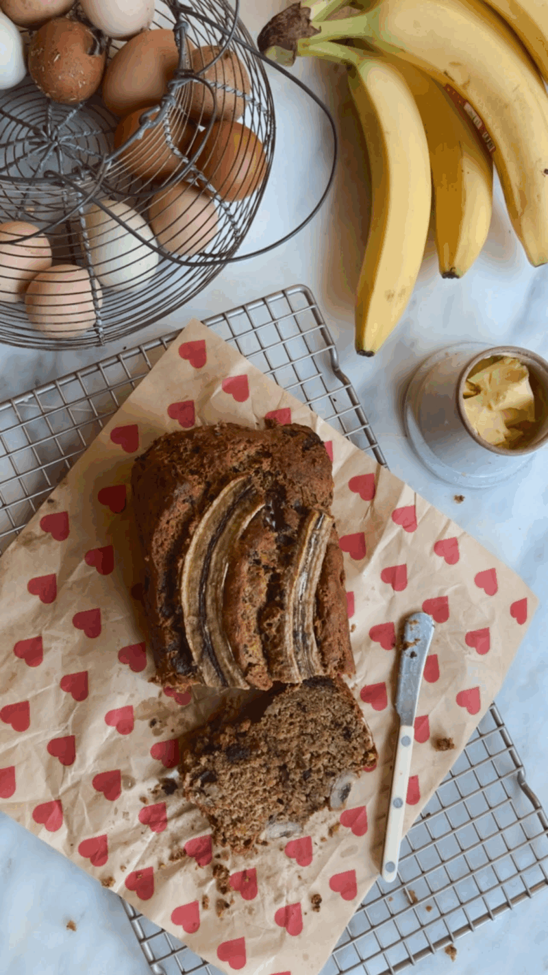 Chocolate Chunk Banana Bread - Lemon Grove Lane